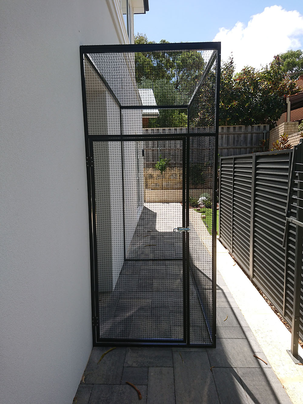 Framed Cat Enclosure in Wembley Downs - Cat Enclosures Perth