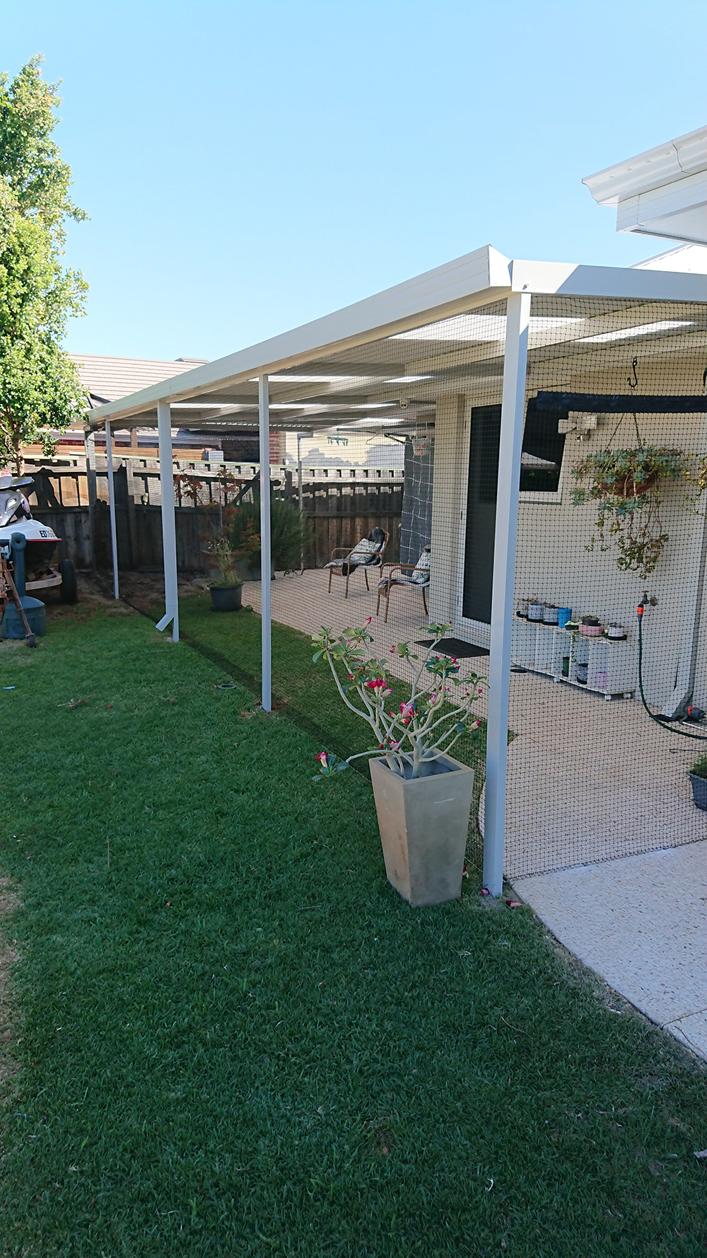 Cat Net Enclosure in The Vines - Cat Enclosures Perth
